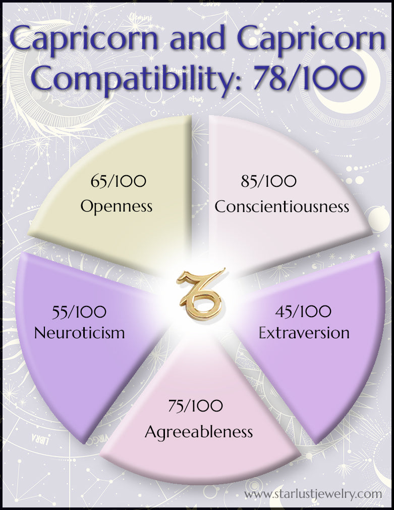 Compatibility of Capricorn and Capricorn using the Big 5 Personality T ...