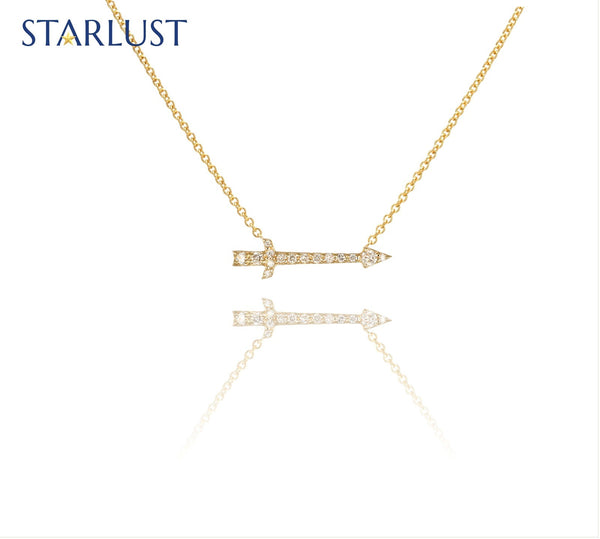Sagittarius Diamond Starlust Zodiac Necklace