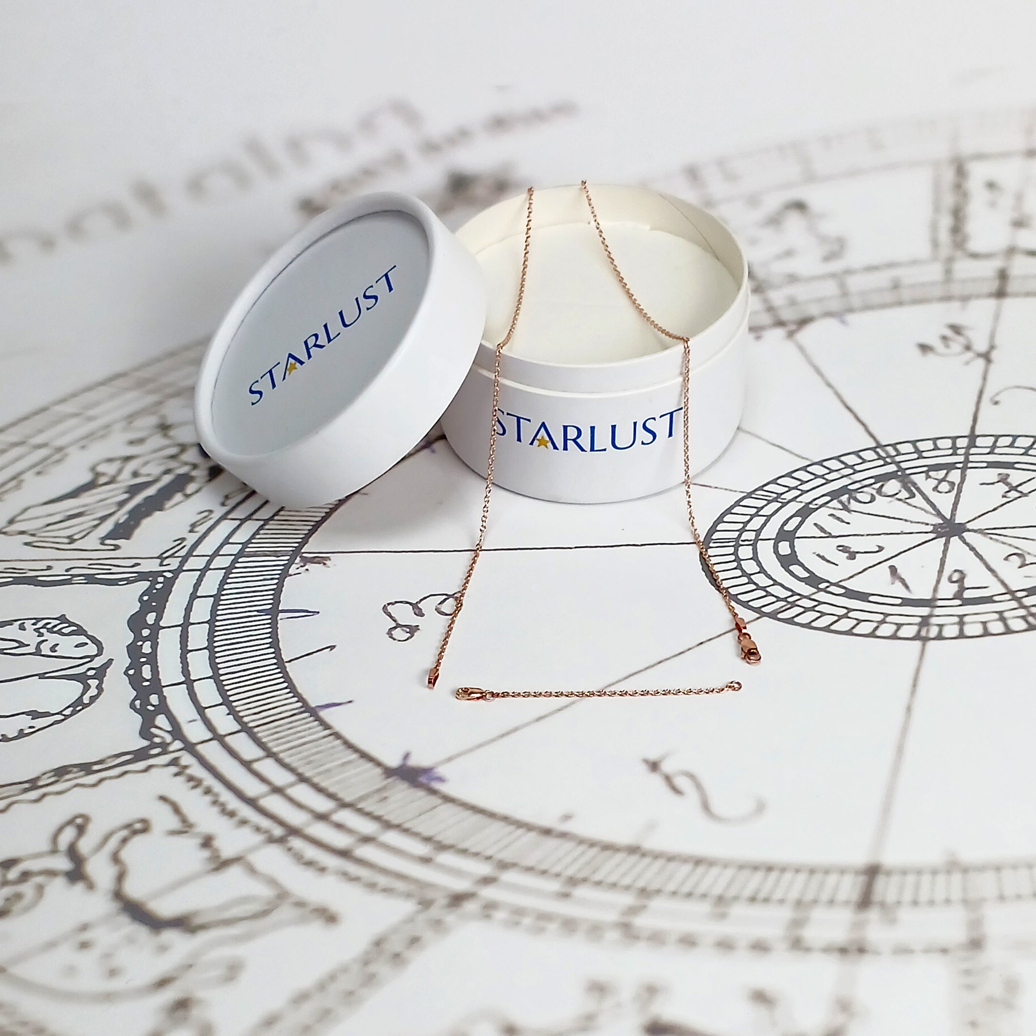 2" Solid Silver, Gold, or Platinum Chain Extensions – Starlust